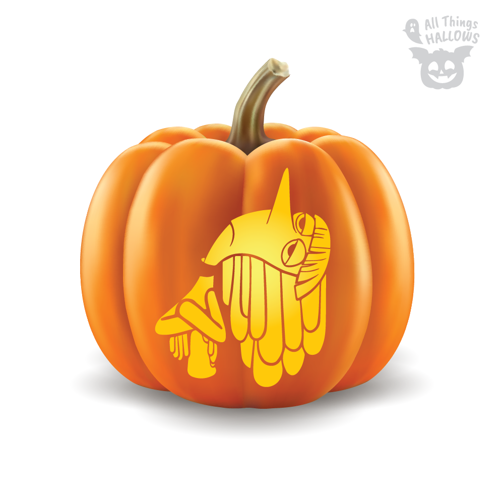 Inside Out 2: Boredom Pumpkin Stencil – AllThingsHallows
