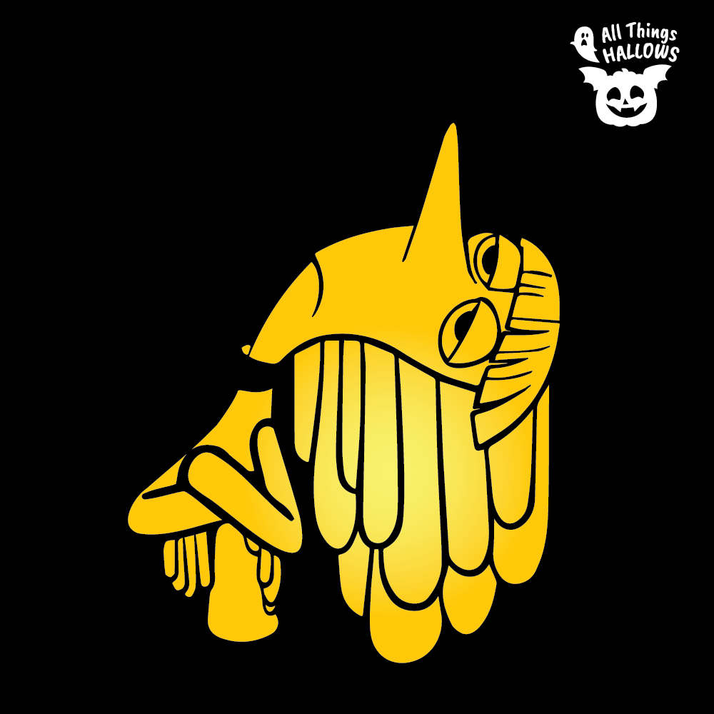 Inside Out 2: Boredom Pumpkin Stencil – AllThingsHallows