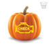 Check Engine Light Pumpkin Stencil - Allthingshallows.com ...