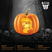 Inside Out: Disgust Pumpkin Stencil – AllThingsHallows