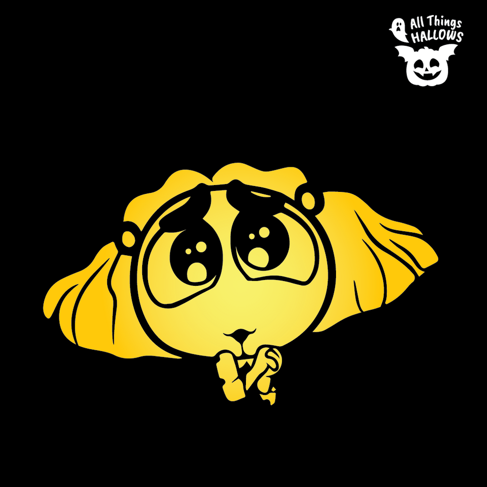 Inside Out 2: Envy Pumpkin Stencil – AllThingsHallows