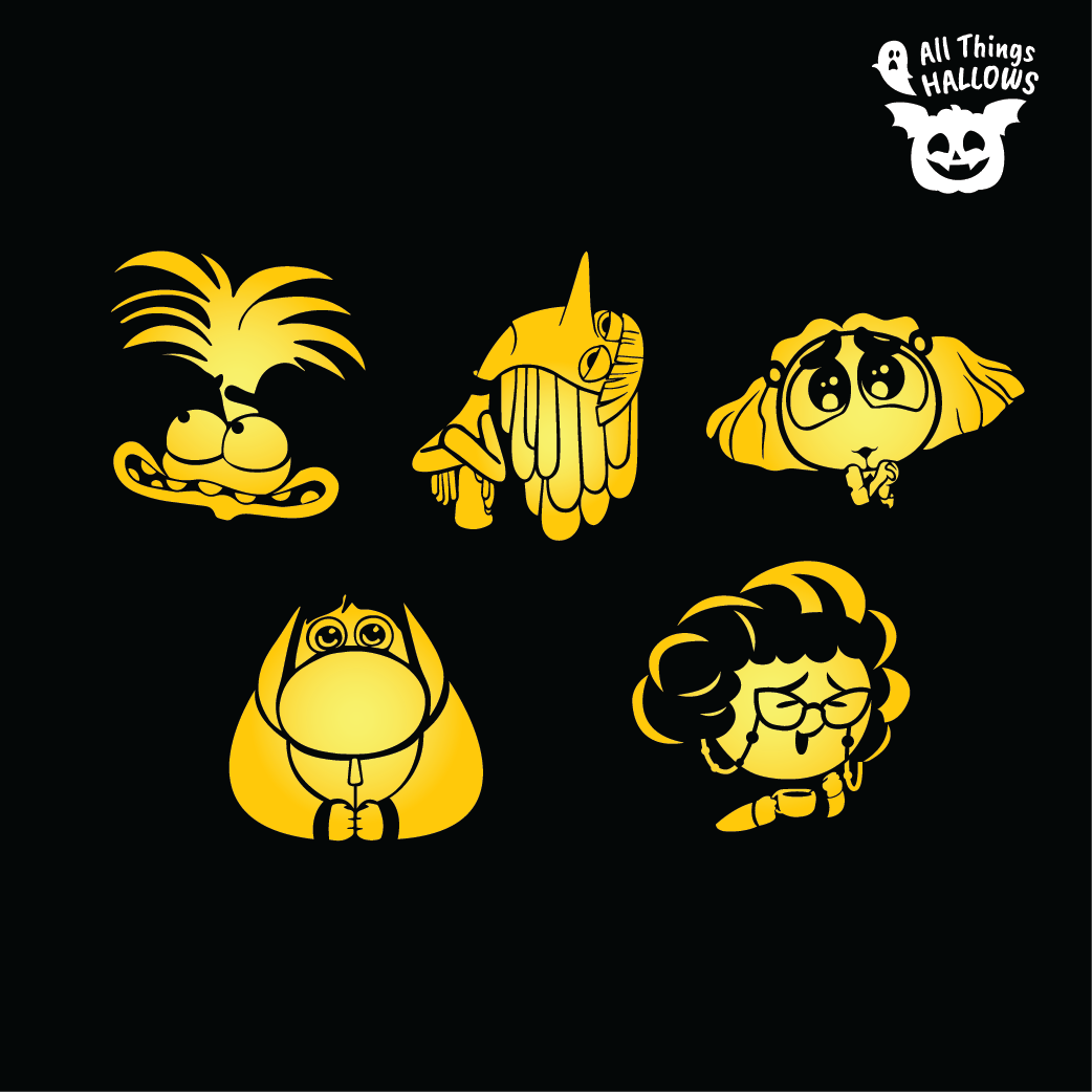 Inside Out 2 Pumpkin Stencil – AllThingsHallows