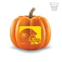 Kansas City Chiefs Pumpkin Stencil - Allthingshallows.com ...