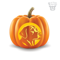 Labrador Pumpkin Stencil - Allthingshallows.com – AllThingsHallows