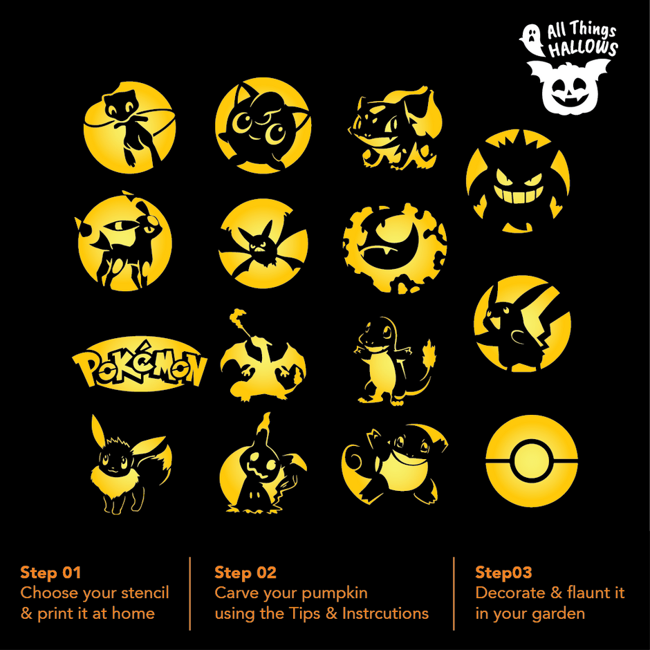 300+ Pumpkin Carving Stencils, Patterns, Template Ideas For Halloween ...