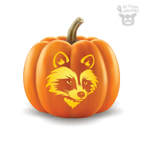 Raccoon Pumpkin Stencil - Allthingshallows.com – AllThingsHallows