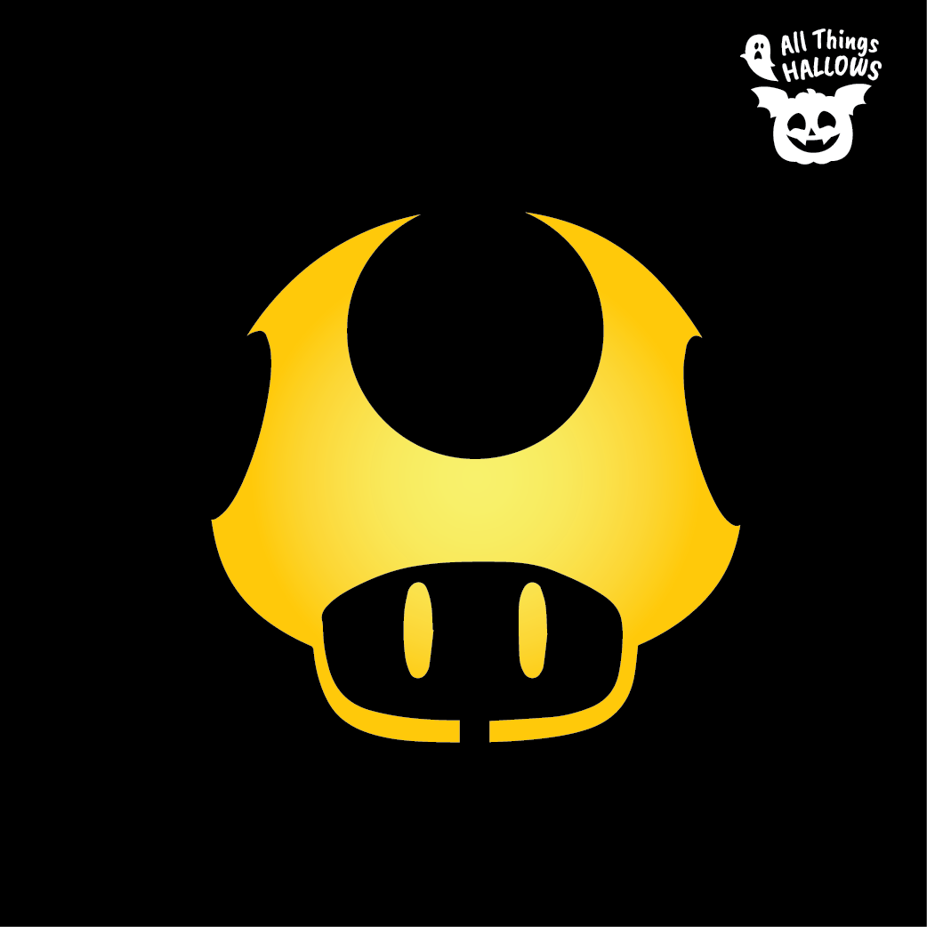 Toad Mario Pumpkin Stencil - Allthingshallows.com – AllThingsHallows