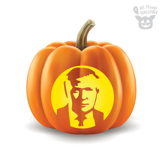 Donald Trump Pumpkin Stencil - Allthingshallows.com – AllThingsHallows